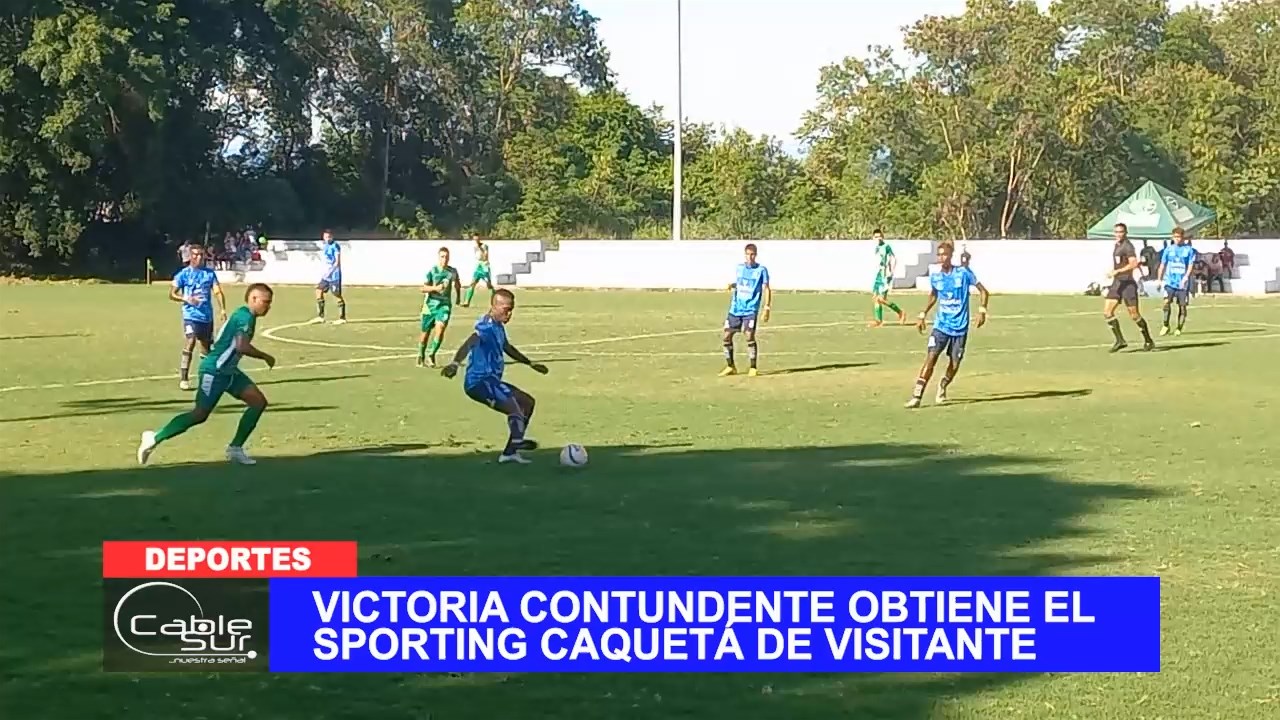 Victoria contundente obtiene el Sporting Caquetá de visitante - Cable ...
