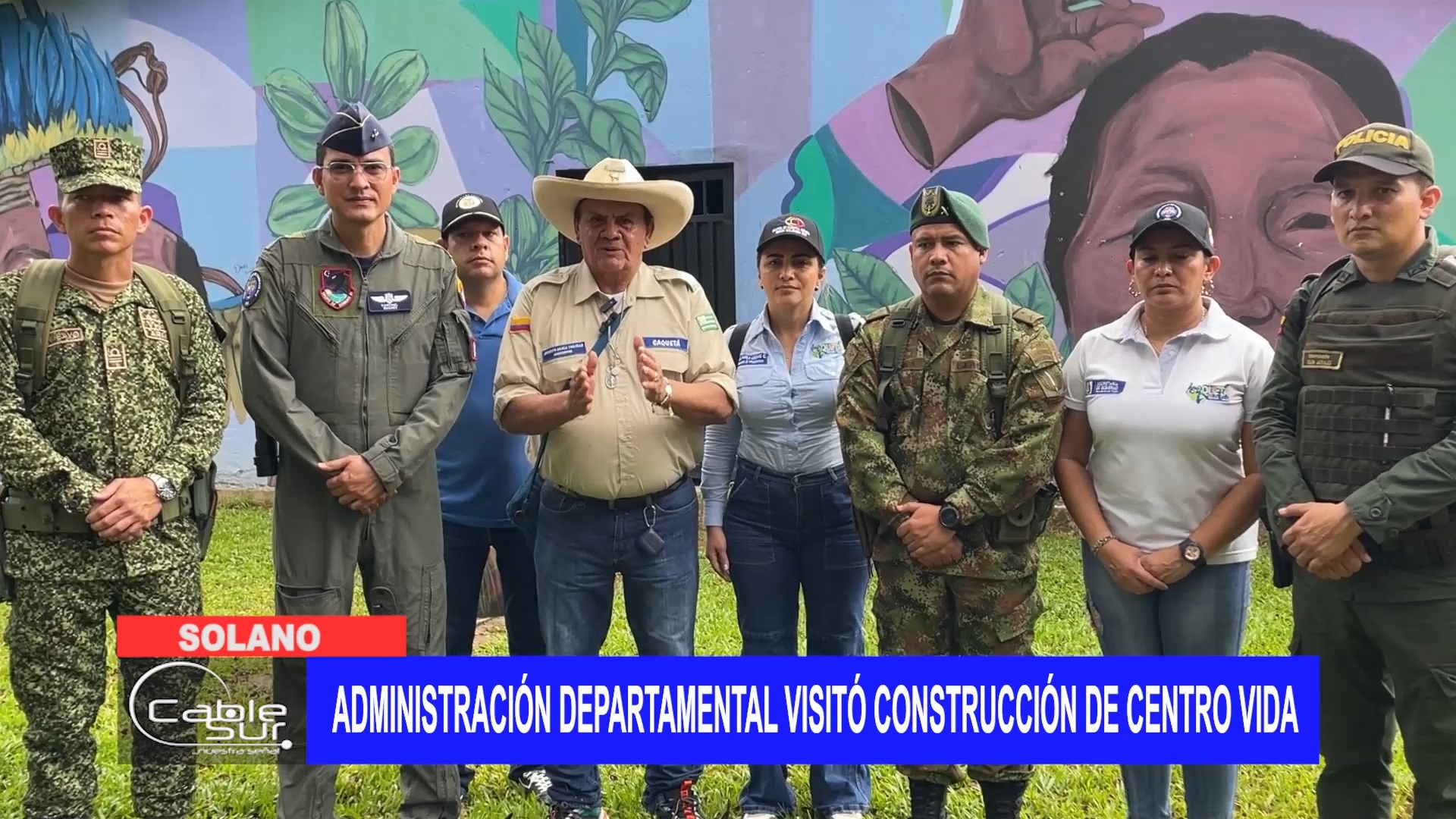 Administración departamental visitó construcción de centro vida de ...