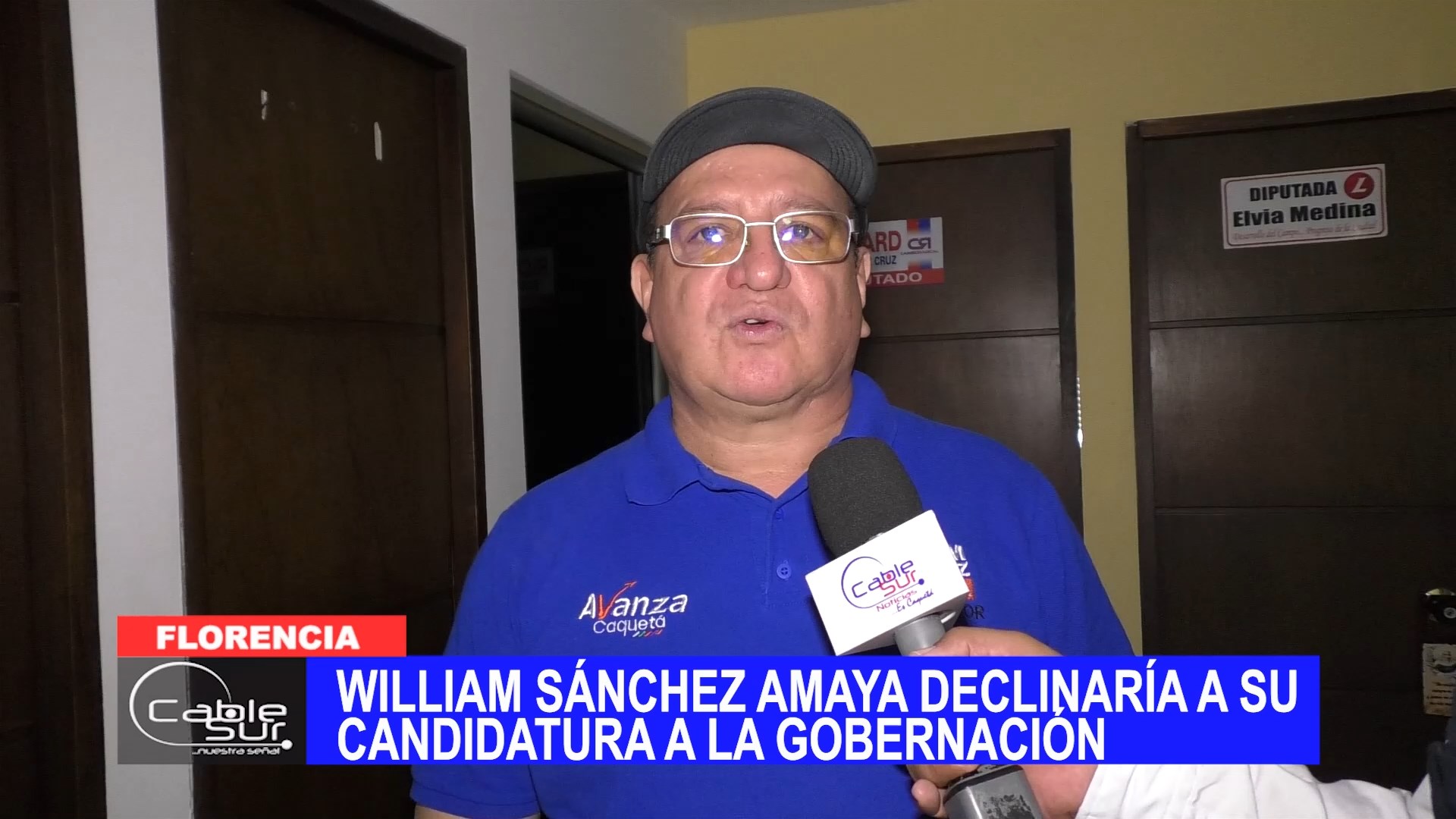 William Sánchez Amaya declinaría a su candidatura a la gobernación - Cable Sur - Nuestra señal