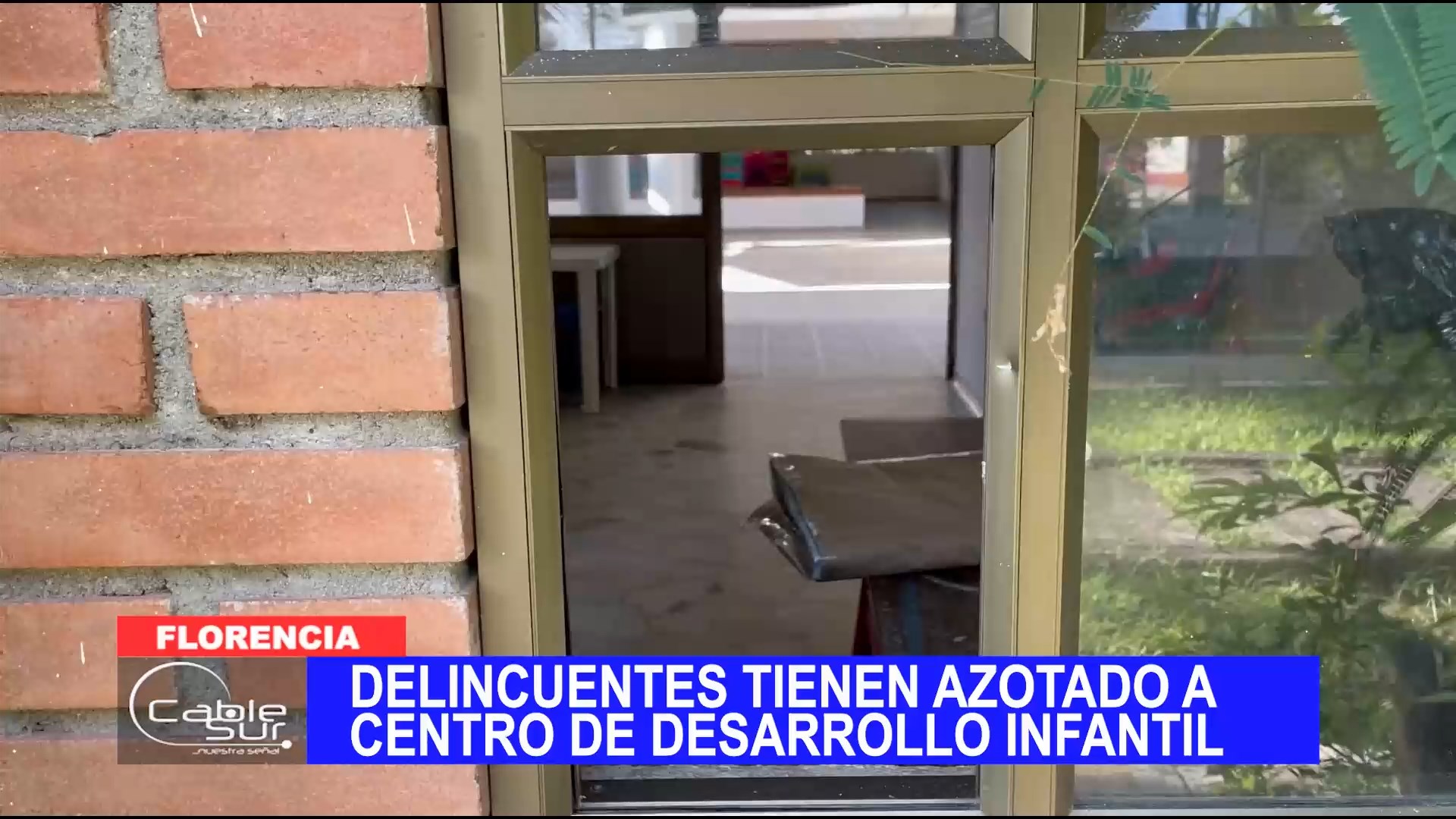 Delincuentes tienen azotado a centro de desarrollo infantil - Cable Sur ...