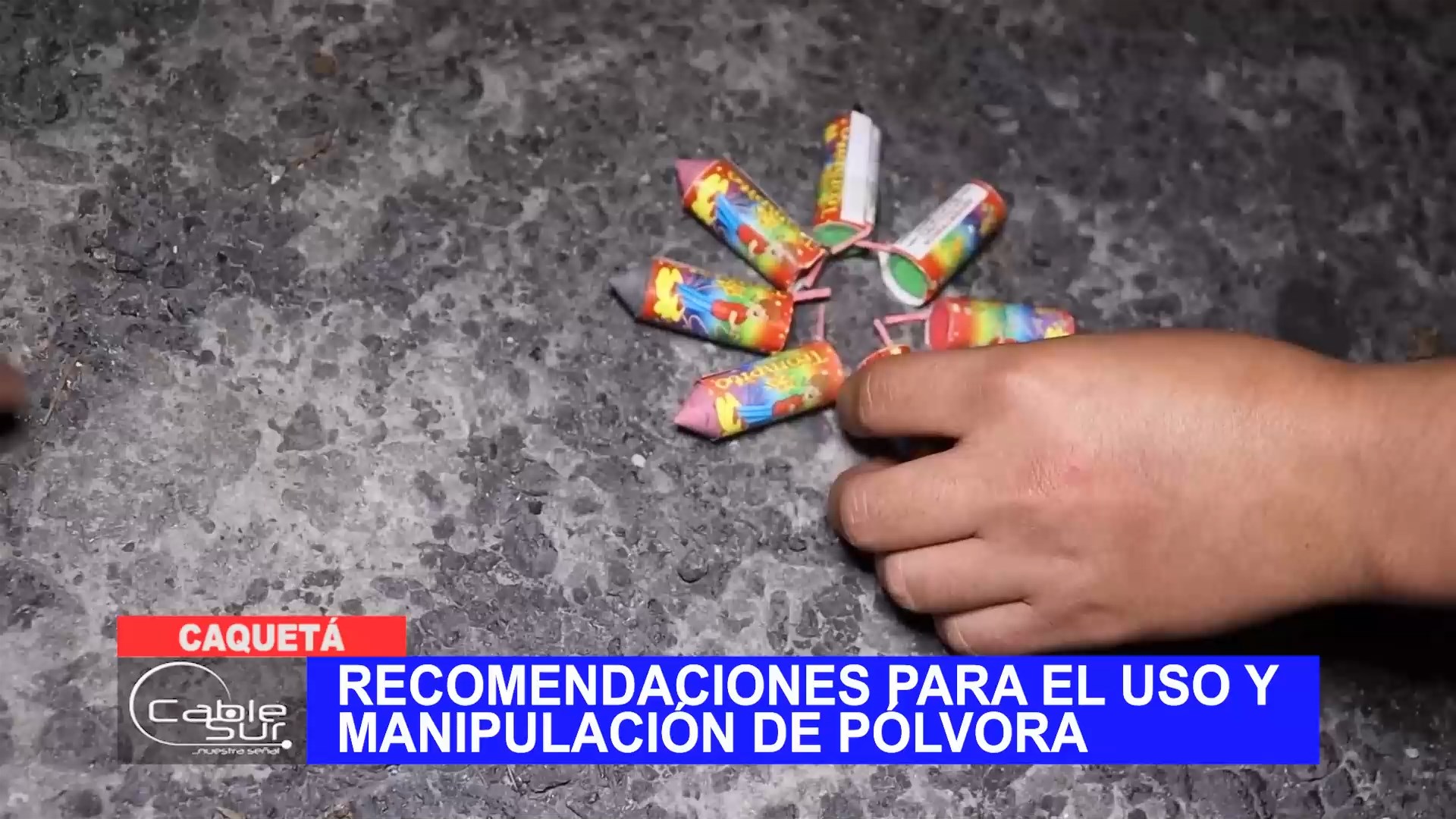 Recomendaciones para el uso y manipulación de pólvora - Cable Sur ...