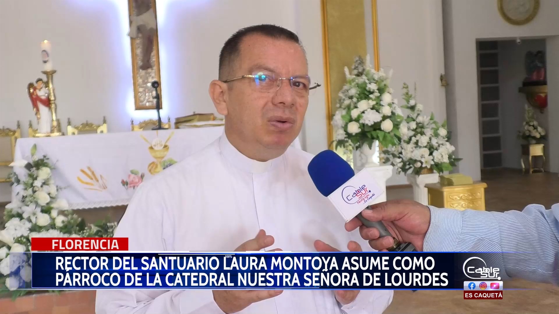 Rector del Santuario Laura Montoya asume como párroco de la catedral ...